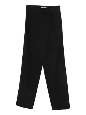CARLA G. Pleated Palazzo Trousers