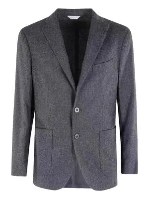 Boglioli Notched Jacket - Grey