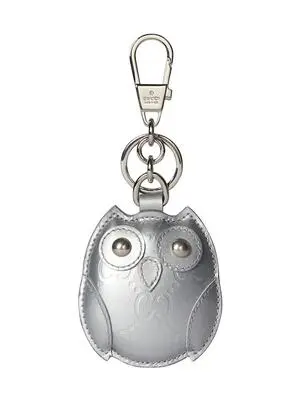 Gucci Owl-shaped Bag Charm - Beige