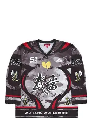 Supreme Wu-tang Clan Hockey Jersey - Black