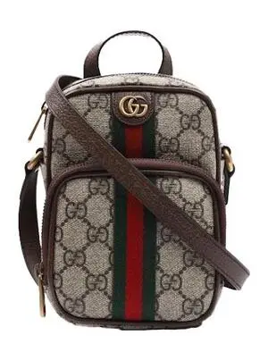 Gucci Ophidia Gg Supreme Shoulder Bag - Beige Ebony