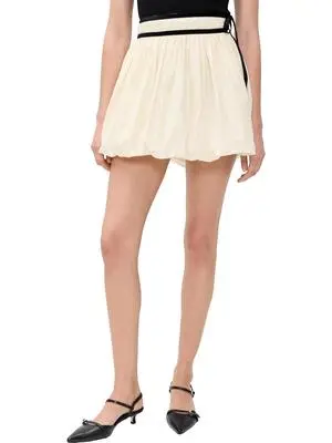 Hunter Bell Angelina Mini Skirt - Ivory
