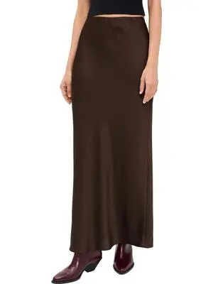 Jenni Kayne Nina Slip Skirt - Chocolate
