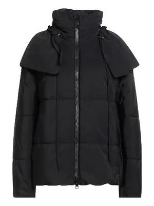 TOD'S Padded Jacket With Detachable Application - Black