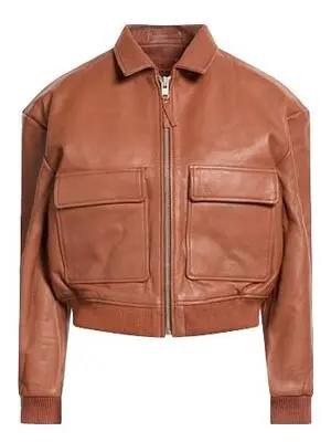 Bolongaro Trevor Sheepskin Jacket - Brown