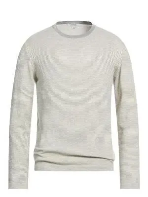 Crossley Sweater In Cotton And Cashmere - Grey