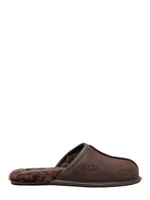 UGG Scuff Suede Slippers - Brown