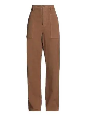 TOD'S Straight Leg Flannel Pants - Beige