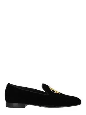 Roberto Cavalli Velvet Loafers - Black