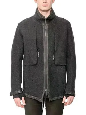 69 Zip-fastening Jacket - Grey
