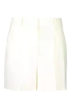 Michael Kors Pleated Cuffed Shorts - Neutrals
