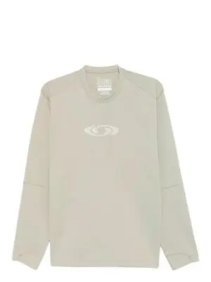MM6 MAISON MARGIELA X SALOMON Logo-print Long-sleeve Sweater - Neutrals