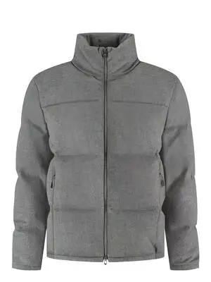 Sease Tribeca Funnel-neck Padded Jacket - Grey
