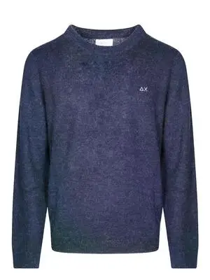 SUN 68 Wool-blend Knitwear - Blue