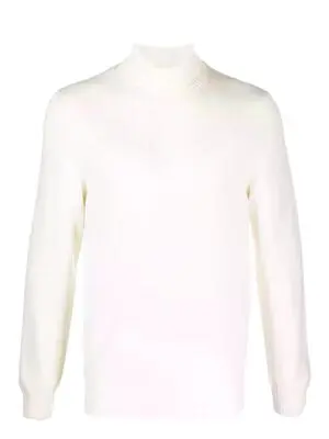 FILERIA Roll Neck Jumper - Neutrals