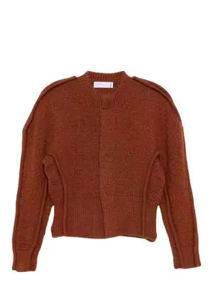 Toga Wool Cardigan - Brown