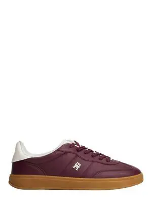 Tommy Hilfiger Heritage Leather Sneakers - Brown