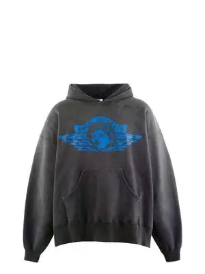SAINT MXXXXXX Graphic Hoodie - Black