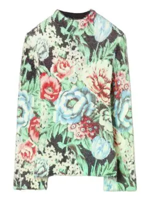 Tory Burch Printed Sweater - Black
