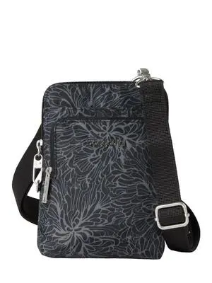 BAGGALLINI Securtex Anti-Theft Activity Small Crossbody Bag Midnight Blossom