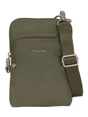BAGGALLINI Securtex Anti-Theft Activity Small Crossbody Bag Thyme