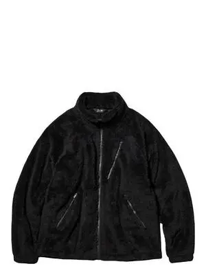 Uniqlo Fleece Zip-up Jacket - Black