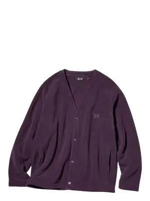Uniqlo Fleece Cardigan - Purple