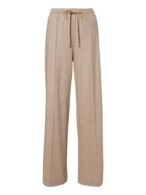 Vince Wool-blend Wide-leg Trousers - Beige