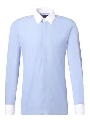 TOM FORD Cotton Poplin Shirt - Blue