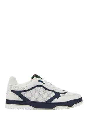 Gucci Re-web Leather Sneakers - White