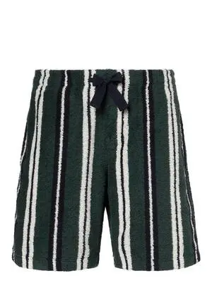 Orlebar Brown Trevone Striped Terry Shorts - Green