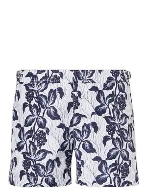 Orlebar Brown Bulldog Floral Swim Trunks - White