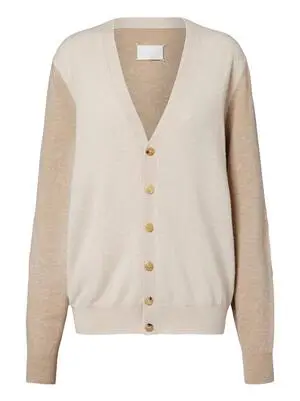 MAISON MARGIELA Wool Cardigan - Beige