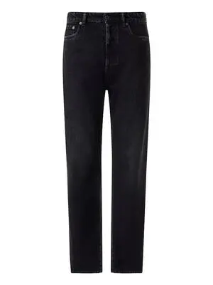 Miu Miu Mid-rise Straight Jeans - Black