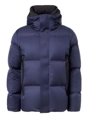 Zegna Padded Puffer Jacket - Blue