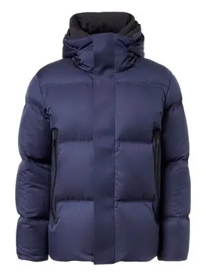 Zegna Padded Puffer Jacket - Blue