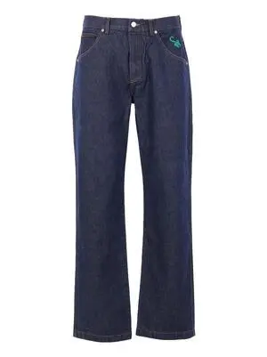 CHERRY WORLD Baggy Jeans - Rinse Resin Press