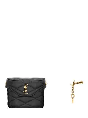 Saint Laurent June Chain Belt Bag - Black