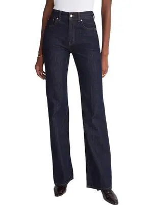 Madewell The Vintage High Waist Flare Jeans - Rinse Wash