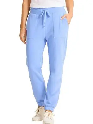 Tommy Bahama Cotton Fleece Joggers - Grape Pools
