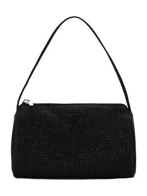 Mango Rhinestone Handbag - Black