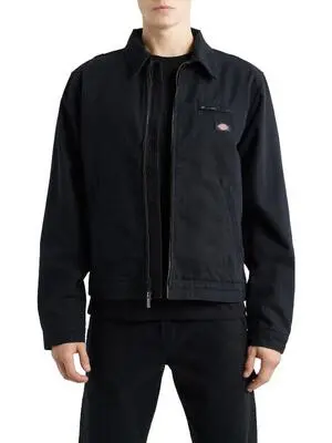 Dickies Insulated Cotton Canvas Painter Jacket - Black