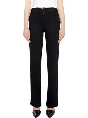 MOTHER The Kick It Relaxed Straight Leg Jeans - Nighty Night