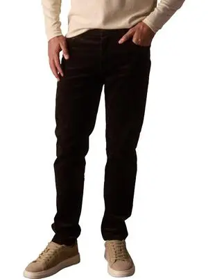 THE NORMAL BRAND Stretch Corduroy Five Pocket Pants - Dark Brown