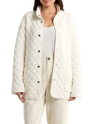 Tommy Bahama Puff Jacquard Barn Jacket - Coconut