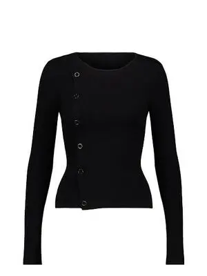 SAEMDI Deconstructed Rib Top