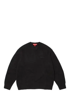 Supreme Brushed Mohair Sweater - Black
