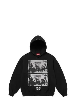 Supreme X Wu-tang Clan Hooded Sweatshirt - Black