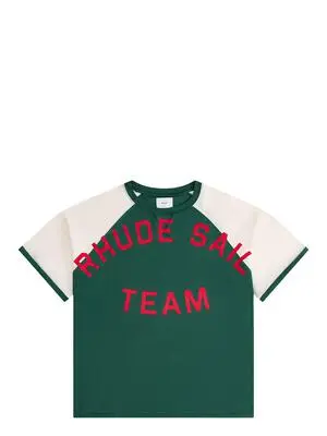 Rhude Oil Corp Raglan T-shirt - Green