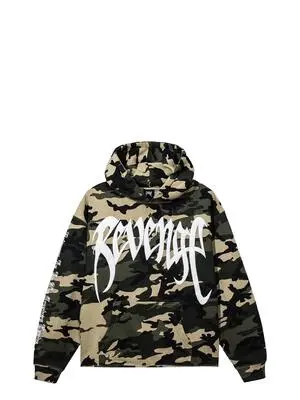 REVENGE X Xxxtentacion Kill Camo Hoodie - Green